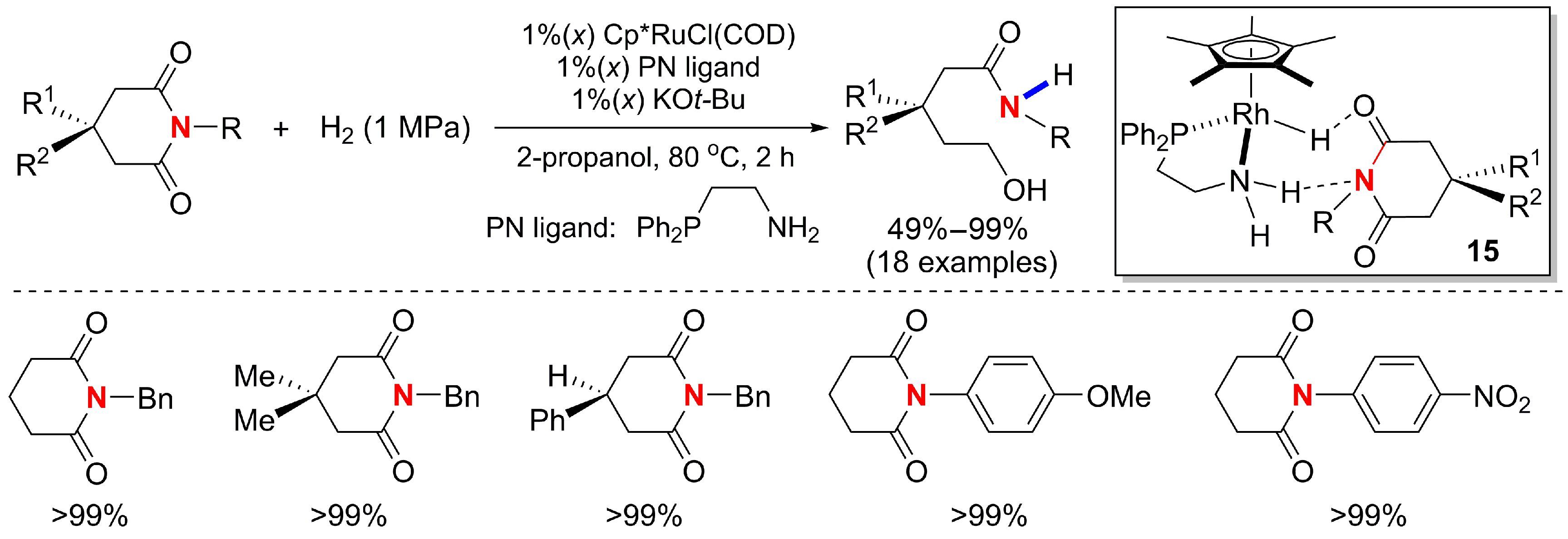 过渡金属催化的酰胺C-N键活化