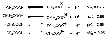 从定性到定量：基于p K a 进行大学有机化学教学